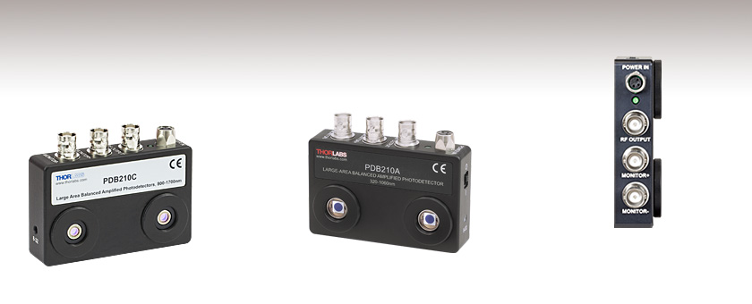 Large Area Balanced Amplified Photodetectors