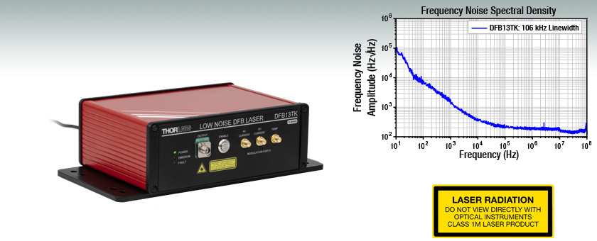 Low-Noise, Narrow-Linewidth Laser System, 1310 nm