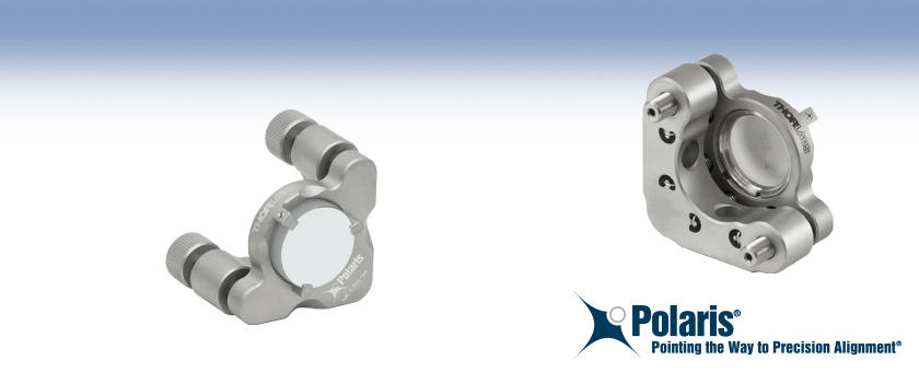 Polaris® Low Distortion Kinematic Mirror Mounts For Ø1 Optics