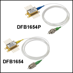 Thorlabs.com - Pigtailed Distributed Feedback (DFB) Single-Frequency Lasers, Butterfly Package