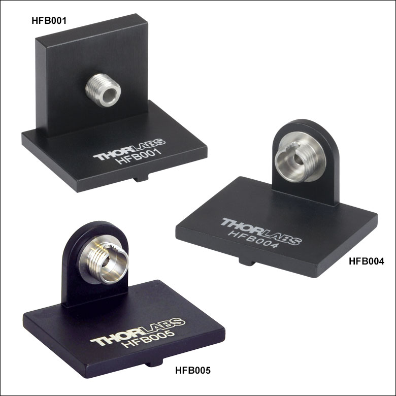 Fiber Holders and Force Sensors for Multi-Axis Flexure Stages