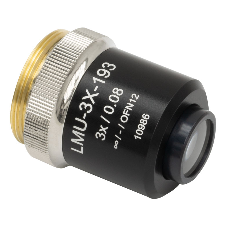 Thorlabs LMU 3X 193 MicroSpot Focusing Objective 3X 192 194 Nm NA thorlabs-lmu-3x-193-microspot-focusing-objective-3x-192-194-nm-na